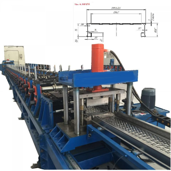 Custom Made Automatic Pallet Storage Rack Roll Forming Equipment ...